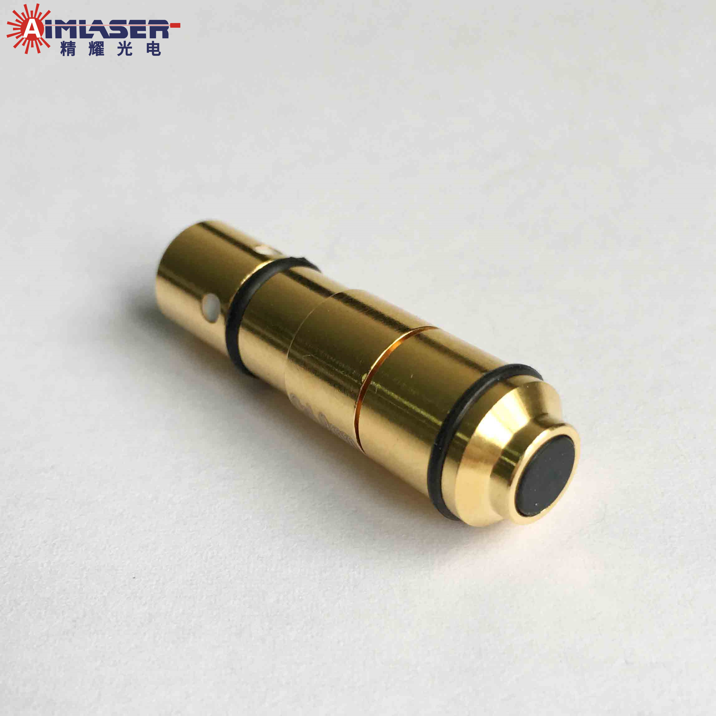 Dry Fire Training Laser Bullet 9mm Gold Plated Laser Cartridge for ...