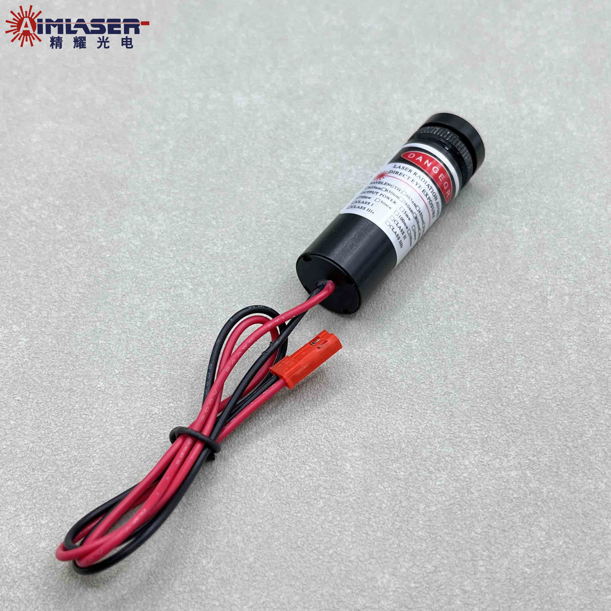 405nm 20mW Focus Adjustable Powell Lens Uniform Line Laser Diode Module ...