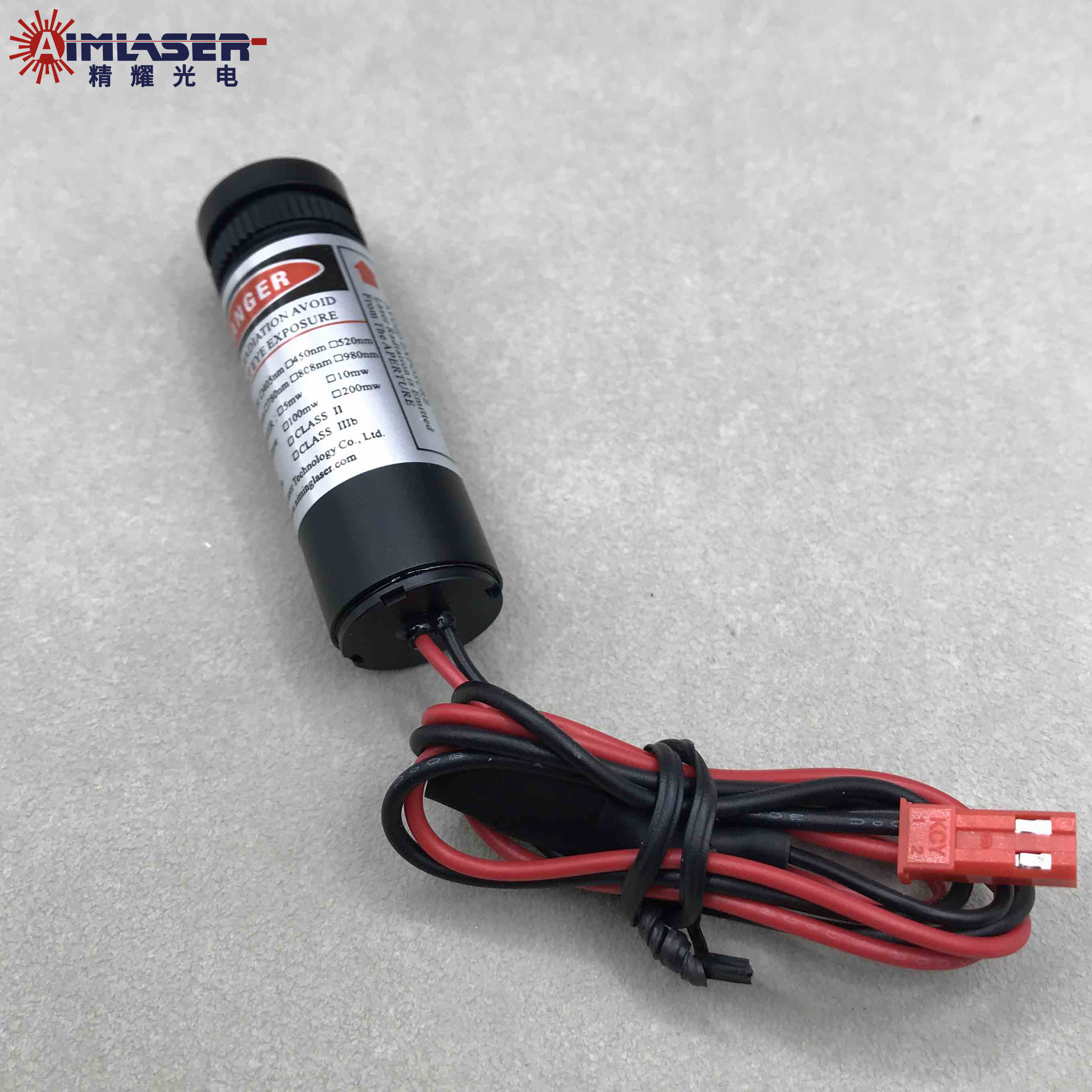 650nm 20mW Machine Vision Laser Diode Module Laser Line Generator For ...