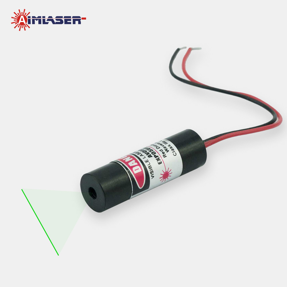 Green Line Laser Projector 520nm 30mW Diode Laser Module for Industrial ...