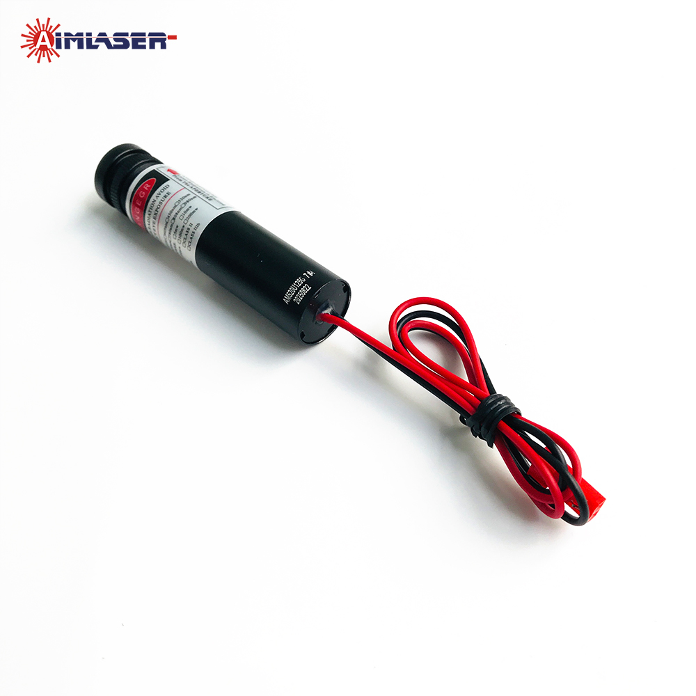 520nm 30mW Focus Adjustable Powell Lens Uniform Line Laser Module for ...